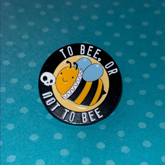 Unbranded | Jewelry | To Bee Or Not To Bee Rebellious Punk Rock Smiling ...